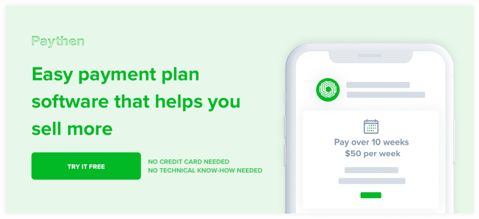 Offer Payment Plans to Customers | What, why and how | Paythen